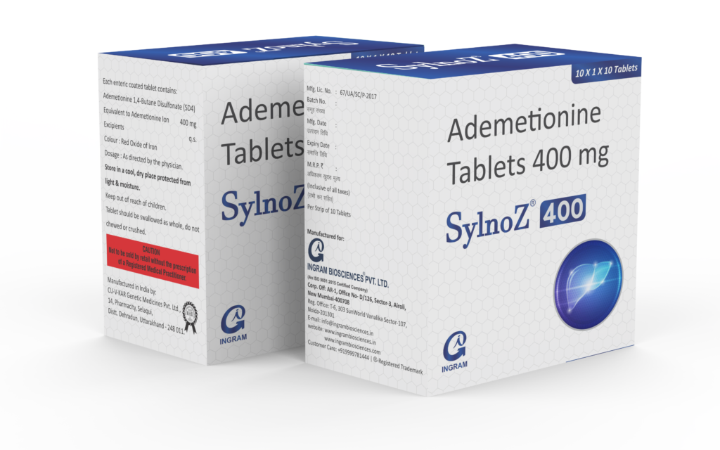 Sylnoz 400 Tablet | Ademetionine 400 mg for Liver Care | Uses, Side ...